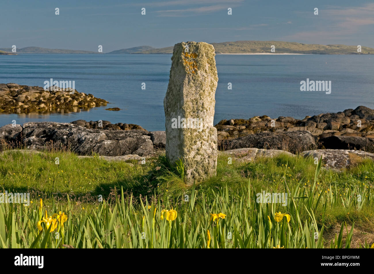 Polochar standing stone hi-res stock photography and images - Alamy