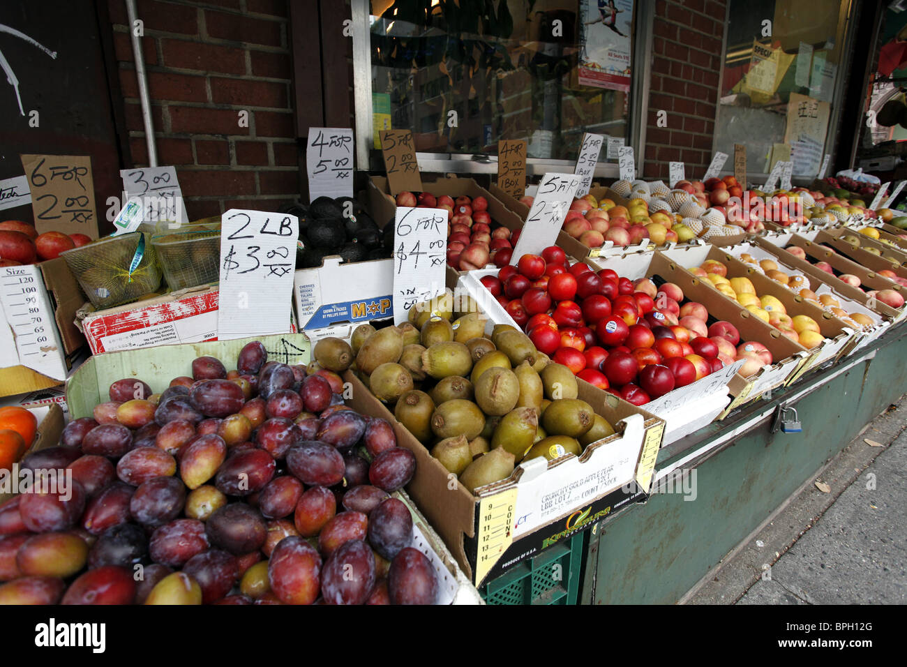 Fruit stall. Chinatown. New York. America Stock Photo - Alamy