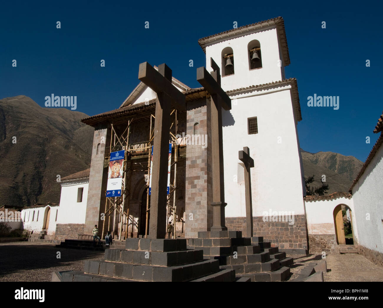 Peru. Cusco. Church of San Pedro Andahuaylillas(16th century Stock ...