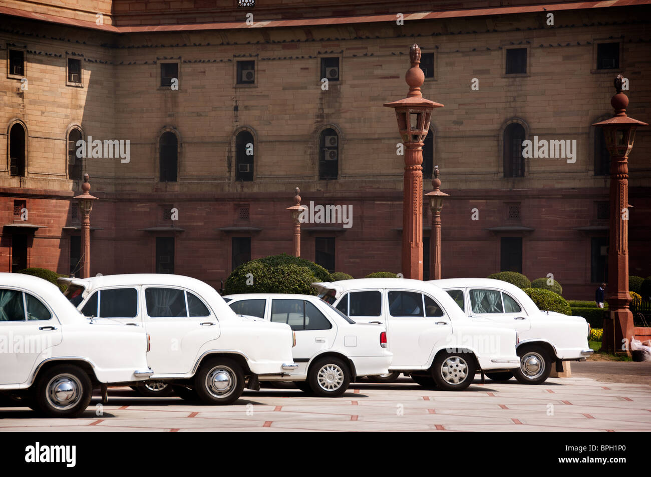 Diplomats Cars Indian Parliament New Delhi India Stock Photo - Alamy