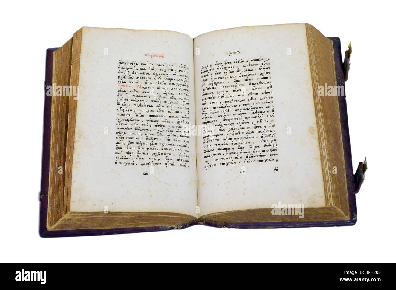 Old opened book business Cut Out Stock Images & Pictures - Alamy