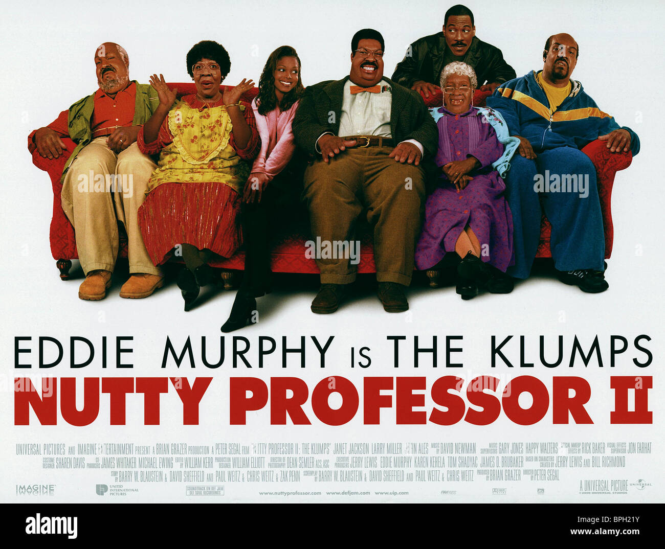 JANET JACKSON & EDDIE MURPHY AS KLUMP FAMILY NUTTY PROFESSOR II: THE ...