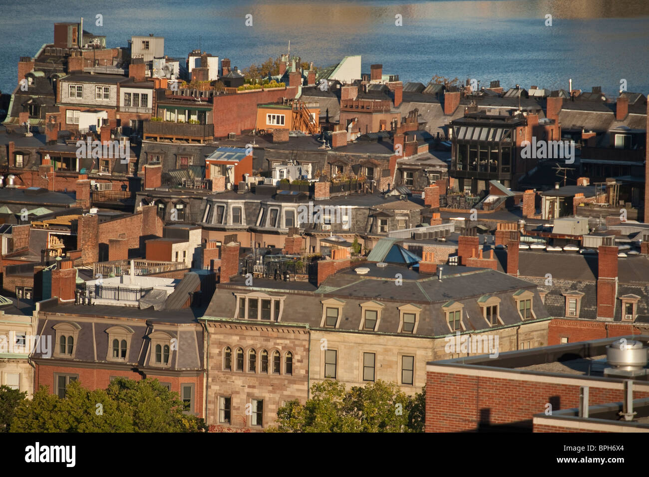 Boston back bay sunrise hi-res stock photography and images - Alamy