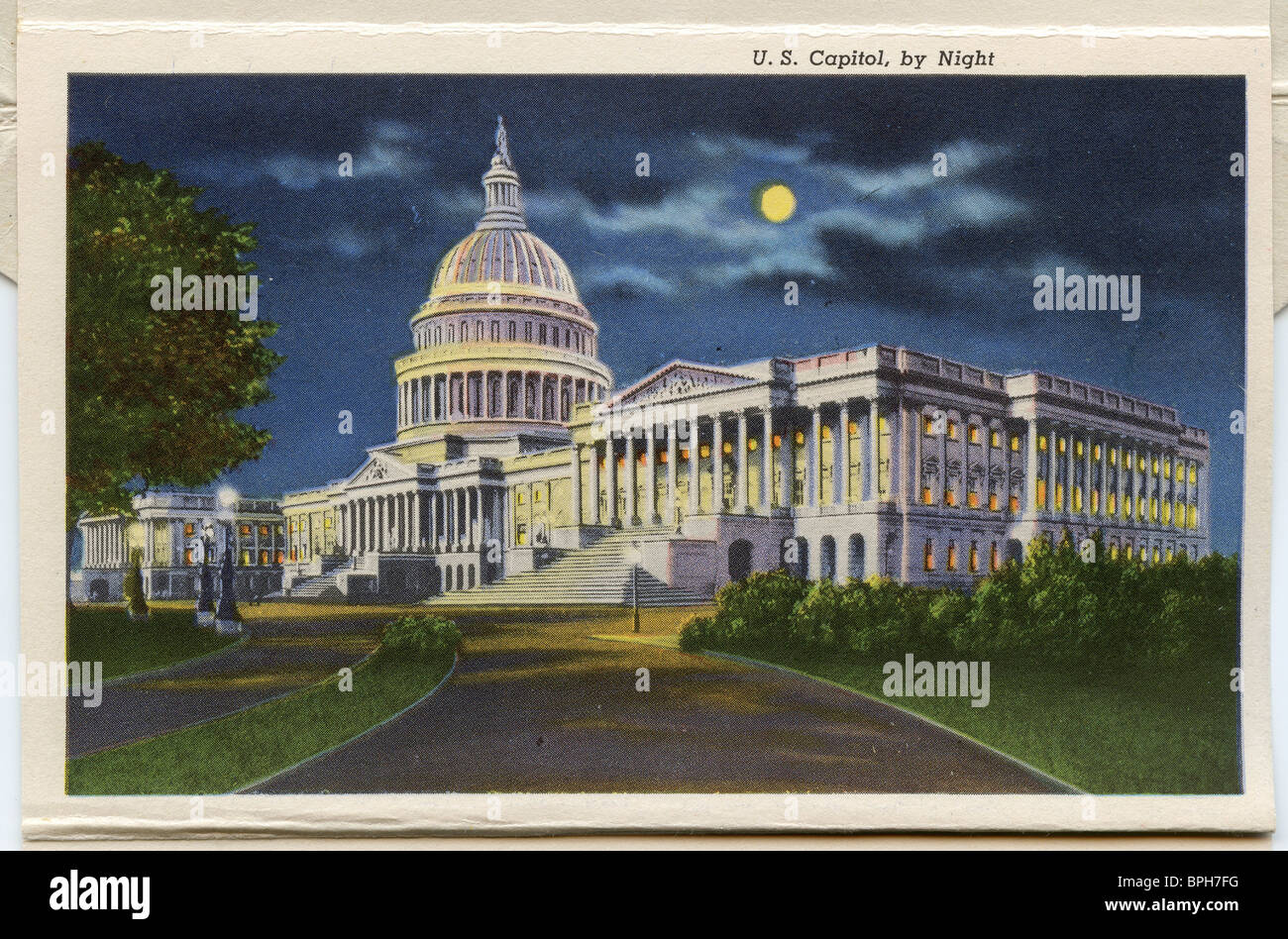 Vintage us capitol building hi-res stock photography and images - Alamy