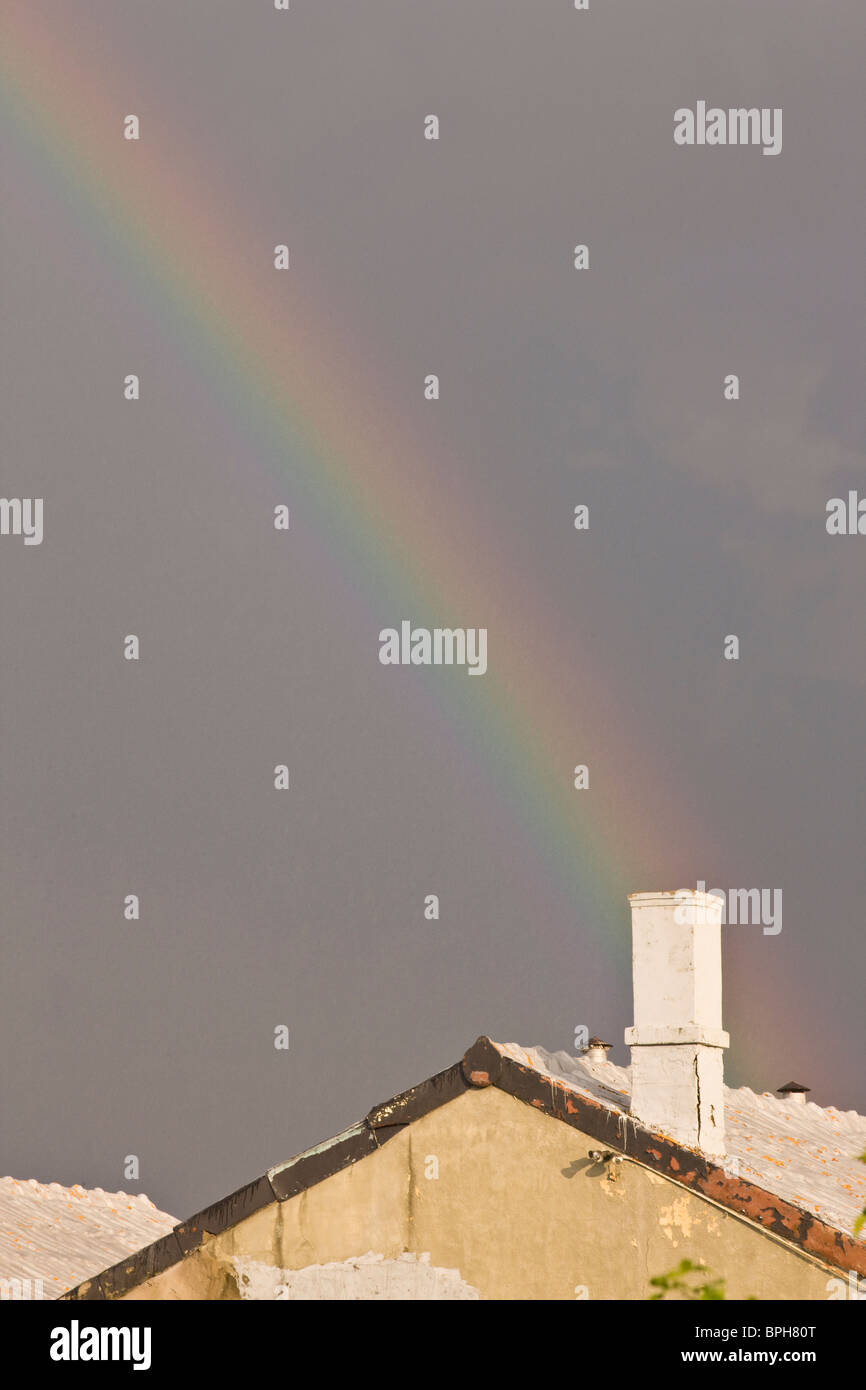 Rainbow colored structure hi-res stock photography and images - Alamy