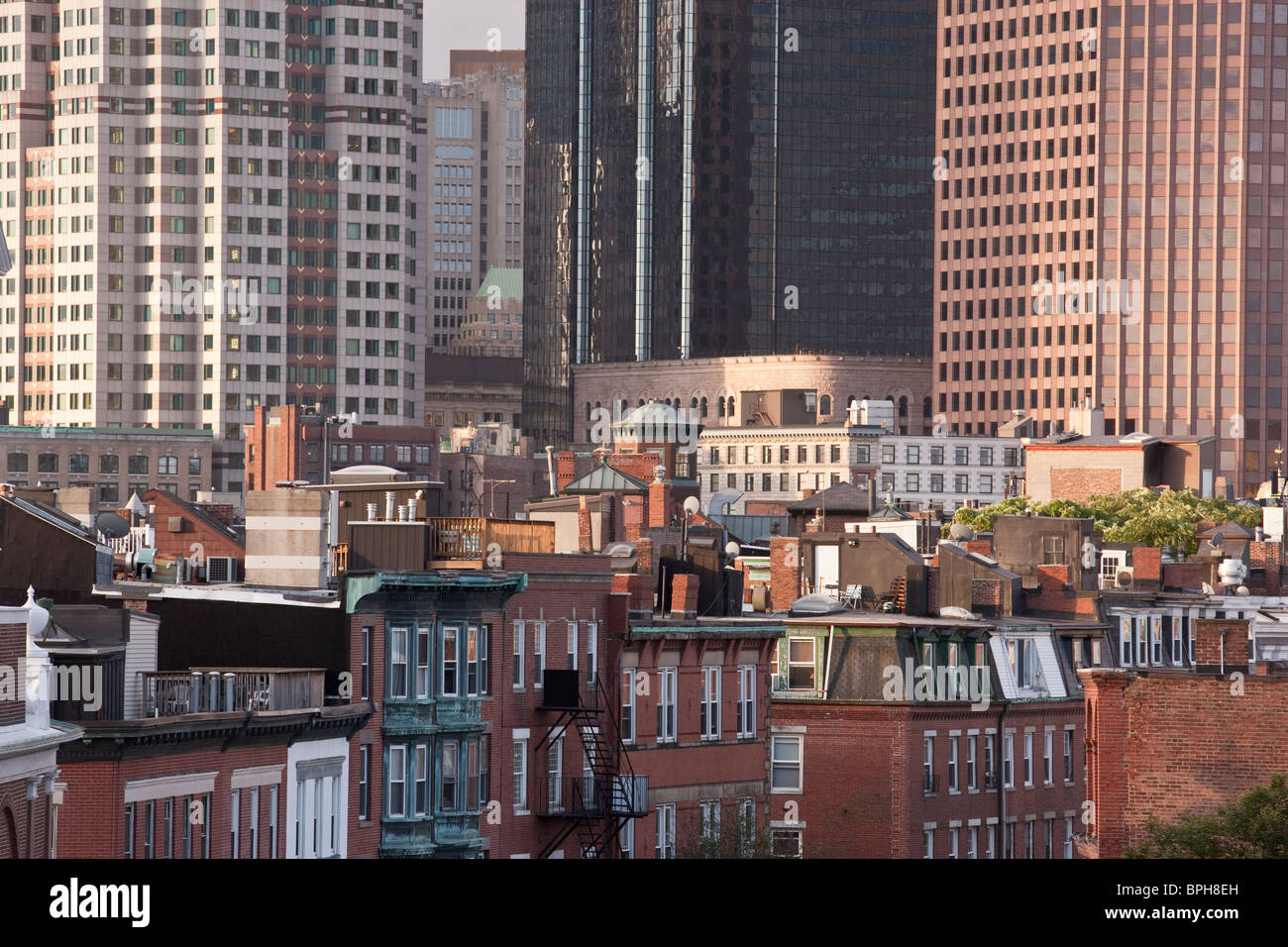Hanover street in north end hi-res stock photography and images - Alamy