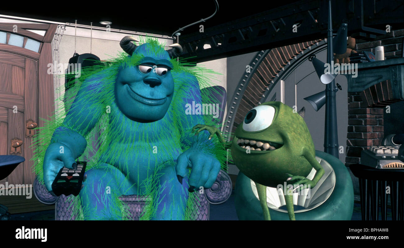 Sulley Mike Film Title Monsters Inc High Resolution Stock Photography ...