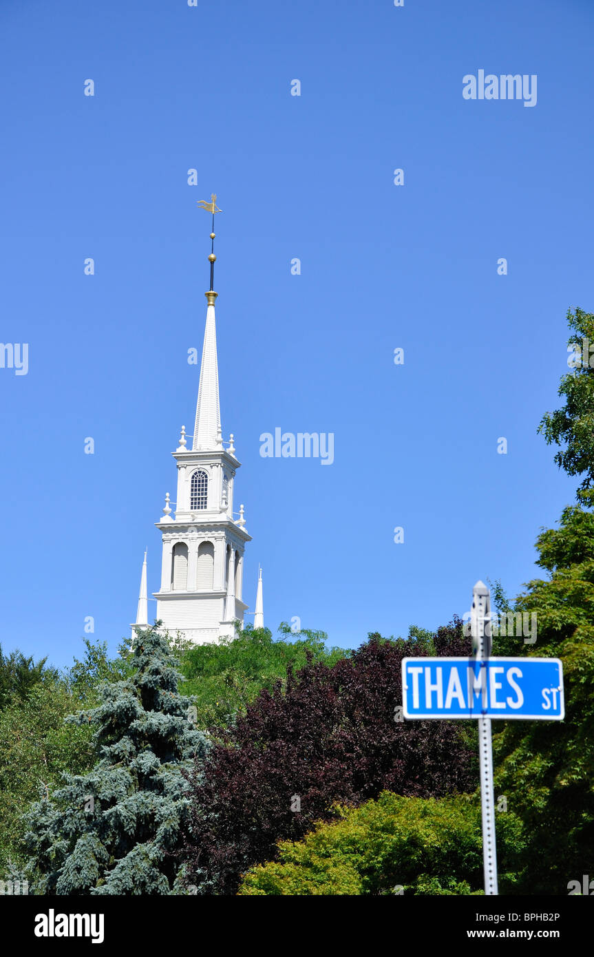 Thames street newport ri hi-res stock photography and images - Alamy