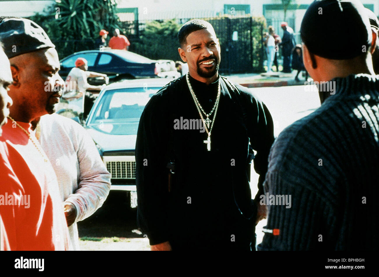 Denzel Washington Movie Still Action High Resolution Stock Photography ...