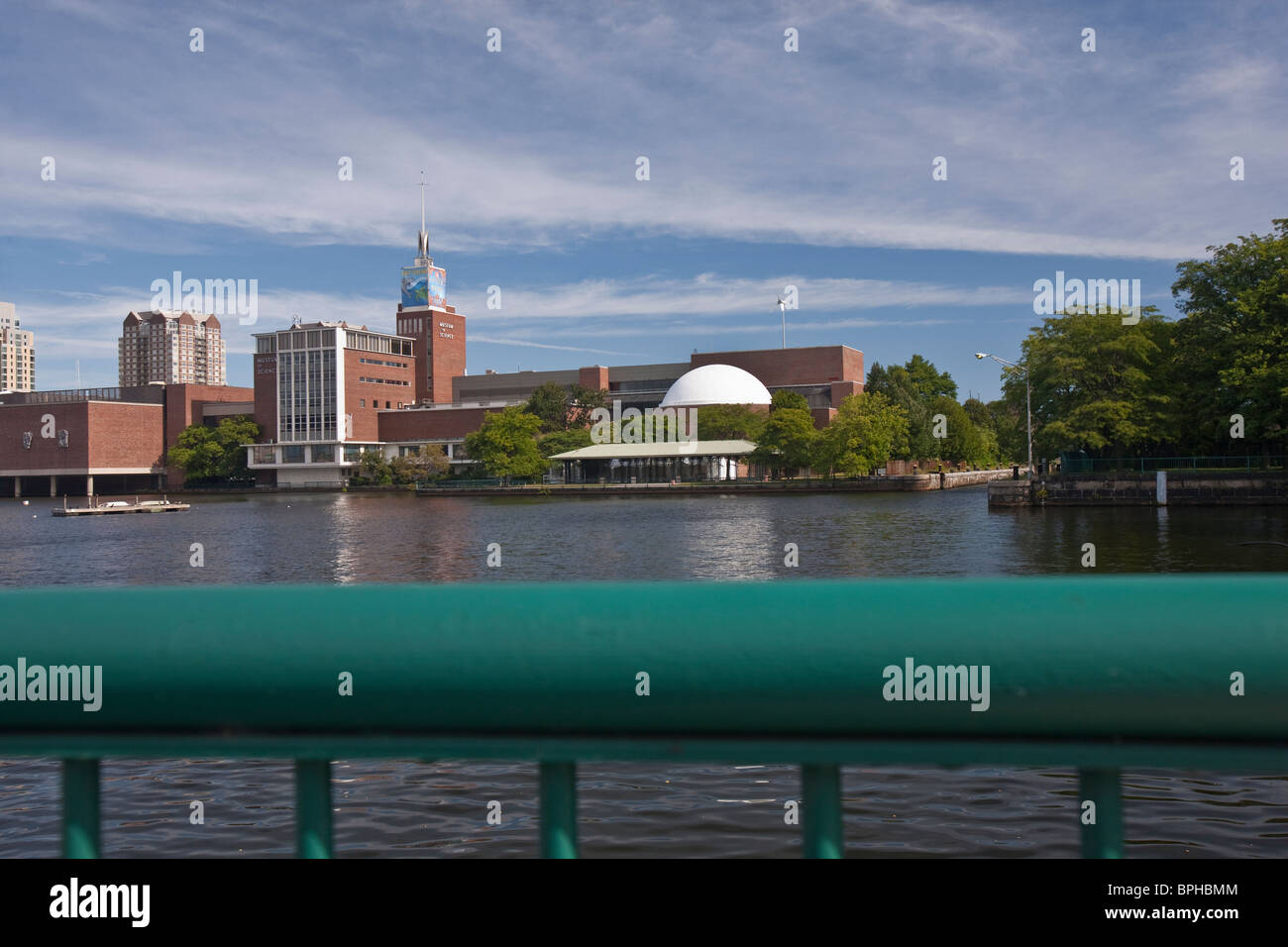 Buildings at the waterfront, Museum of Science, Beacon Hill, Charles ...
