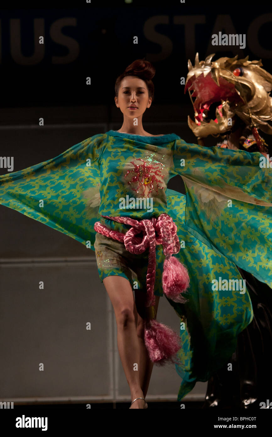 Asian fashion designer show Stock Photo - Alamy