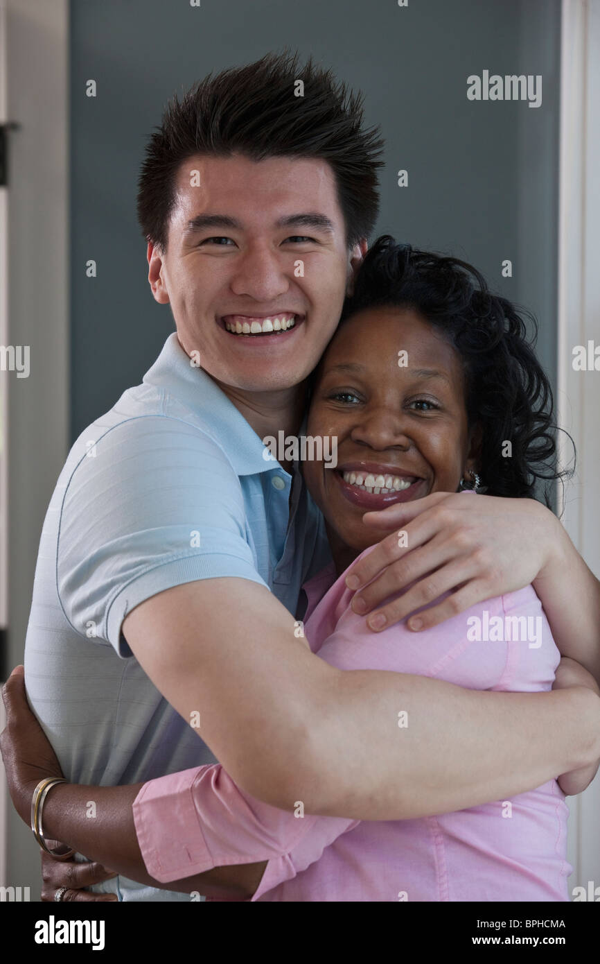 Two Black Women Hugging Each Other High Resolution Stock Photography ...