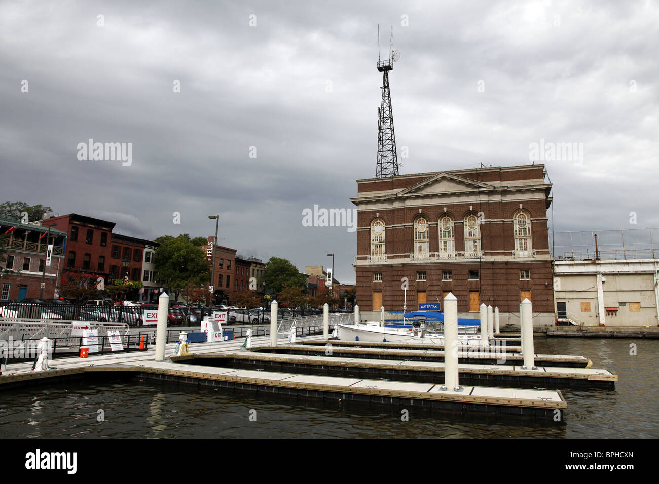 Baltimore harbor. America Stock Photo - Alamy