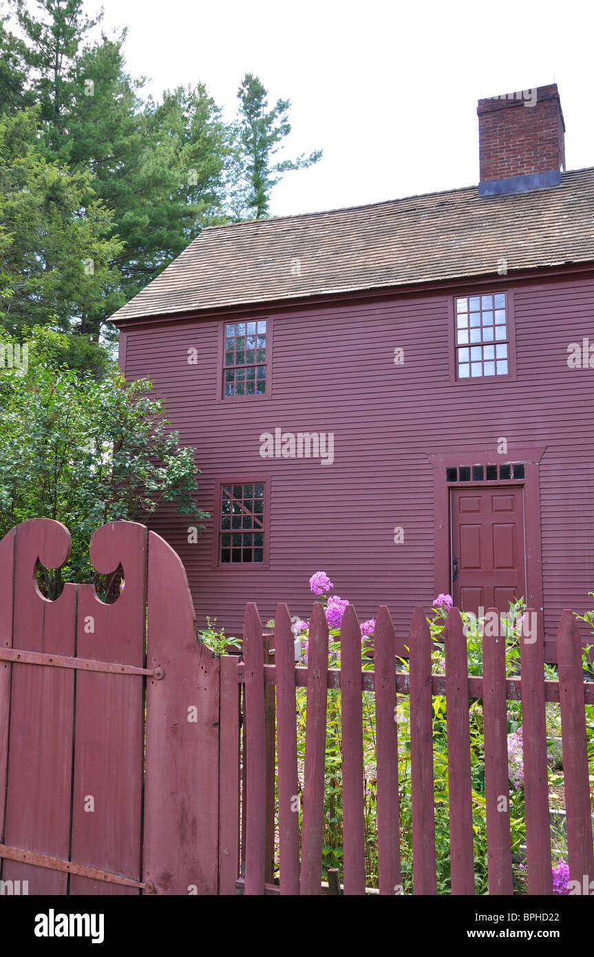 Noah Webster house and museum, West Hartford, Connecticut, USA Stock ...