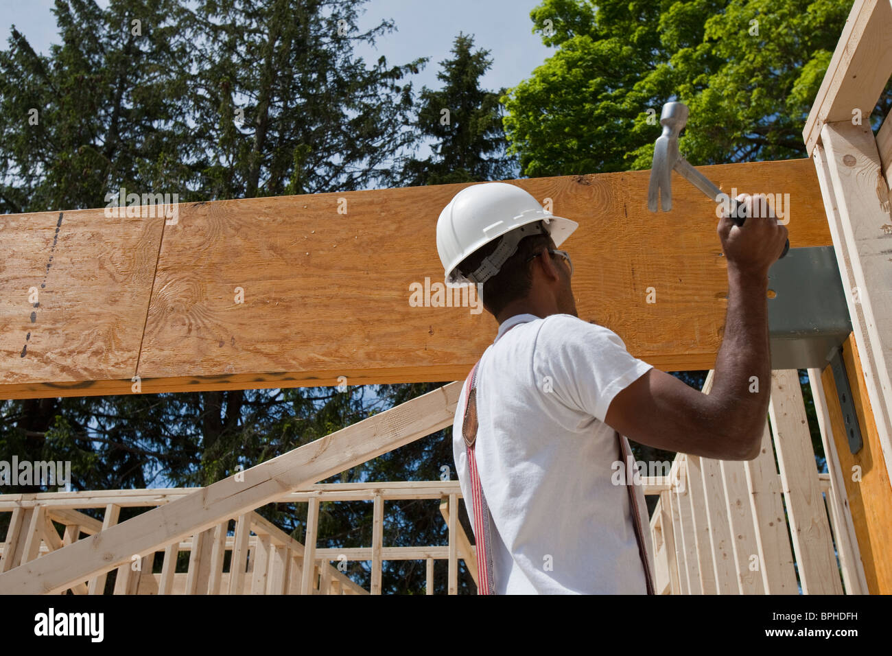 Construction hammering framework hi-res stock photography and images ...