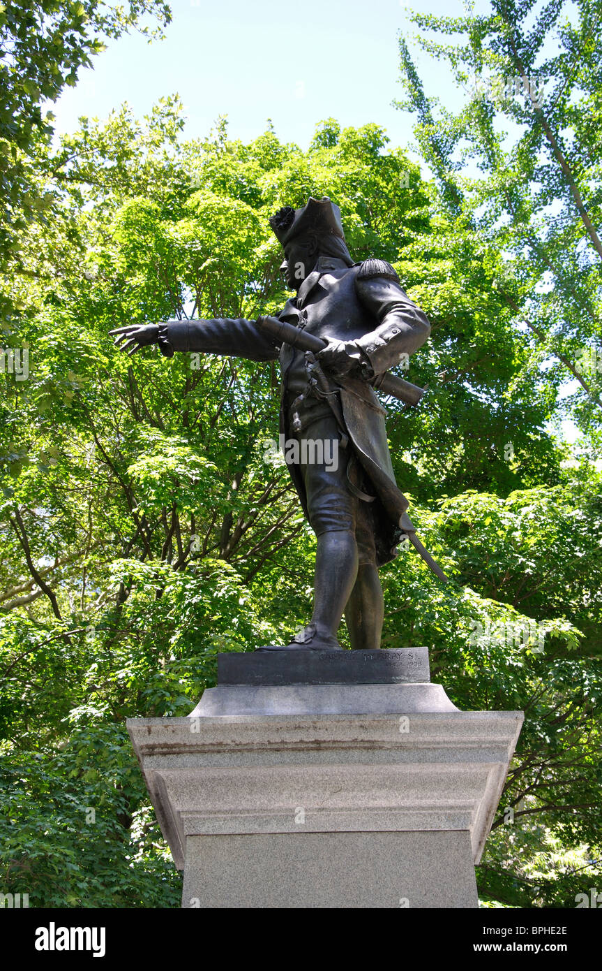 Commodore Barry statue, Philadelphia, Pennsylvania, USA Stock Photo - Alamy