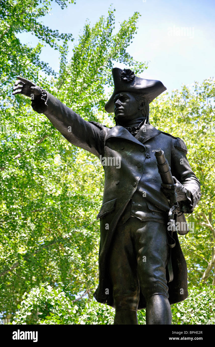 Commodore Barry statue, Philadelphia, Pennsylvania, USA Stock Photo - Alamy