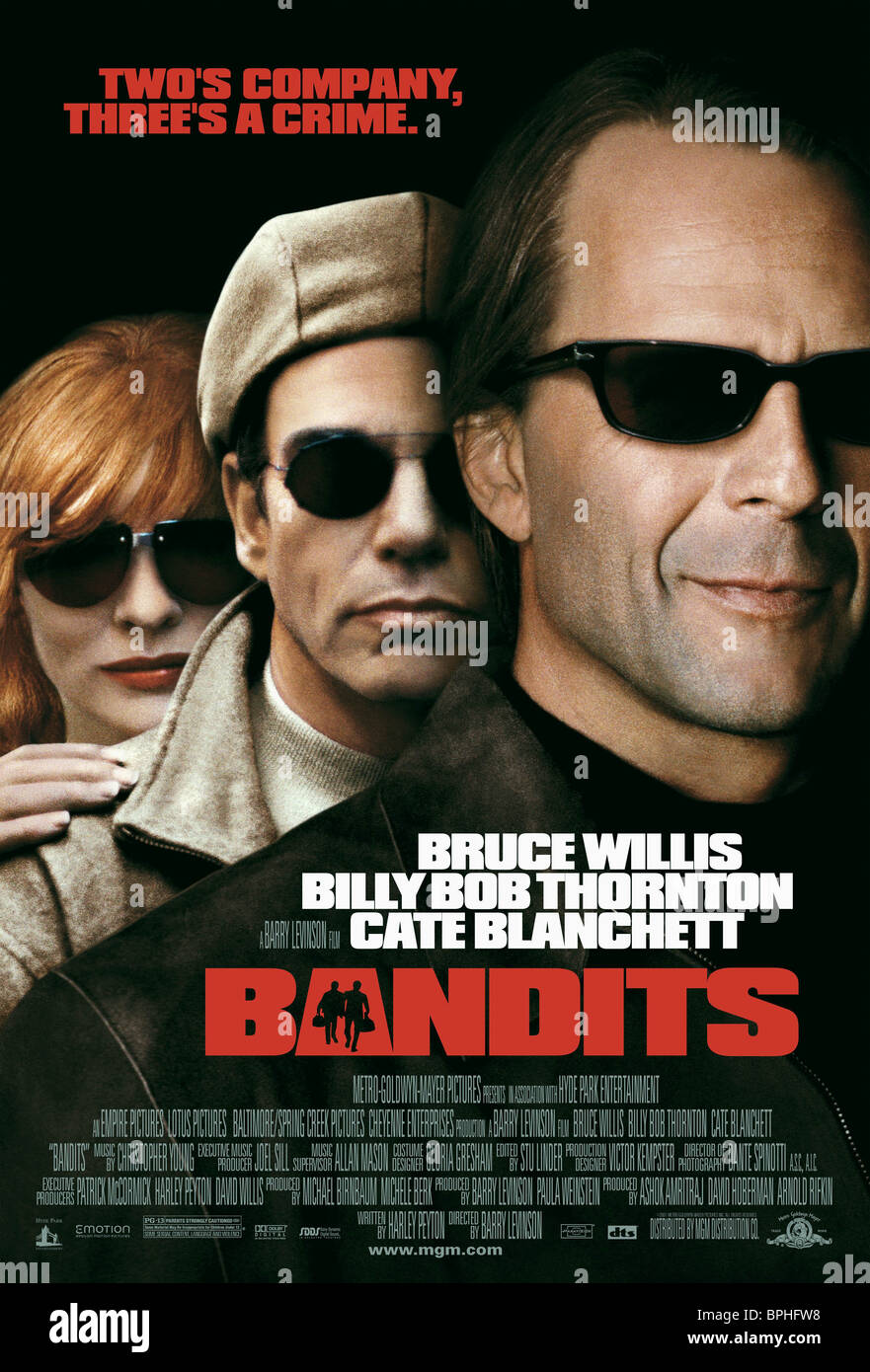 Bruce Willis Cate Blanchett Bandits High Resolution Stock Photography ...