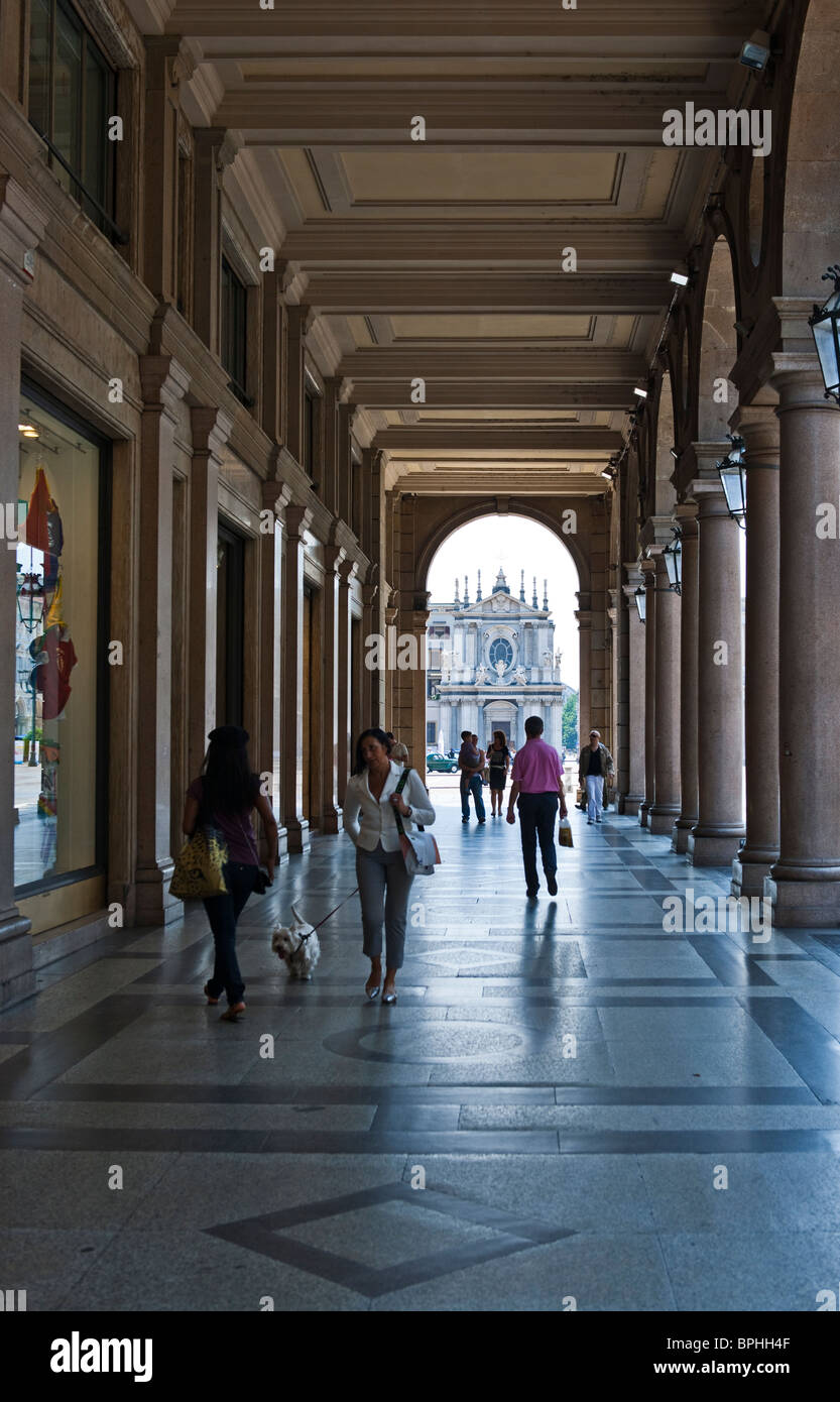 Turin arcades hi-res stock photography and images - Alamy