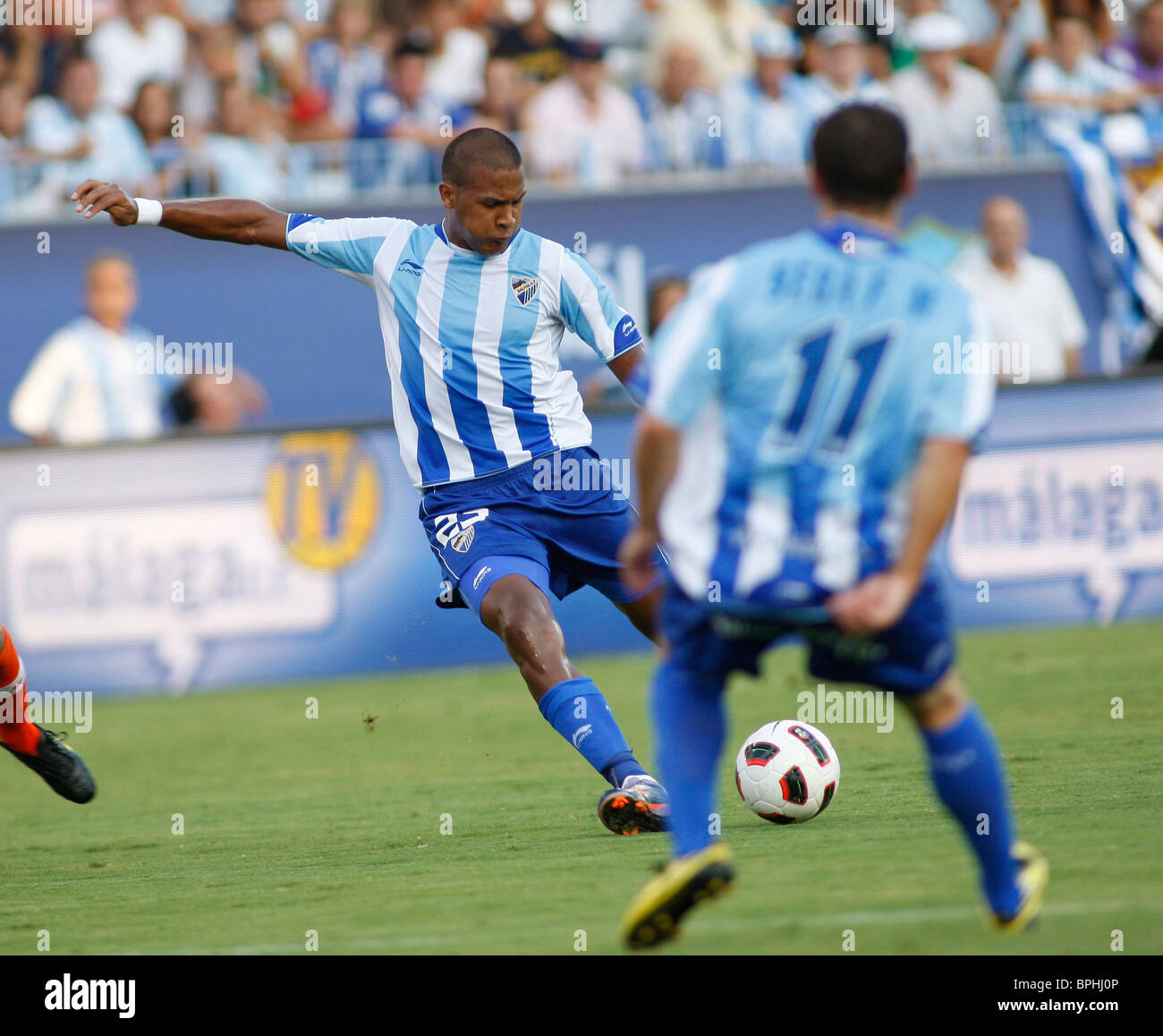 MALAGA, SPAIN. 28/08/2010. La Liga match week one between CF Malaga and ...