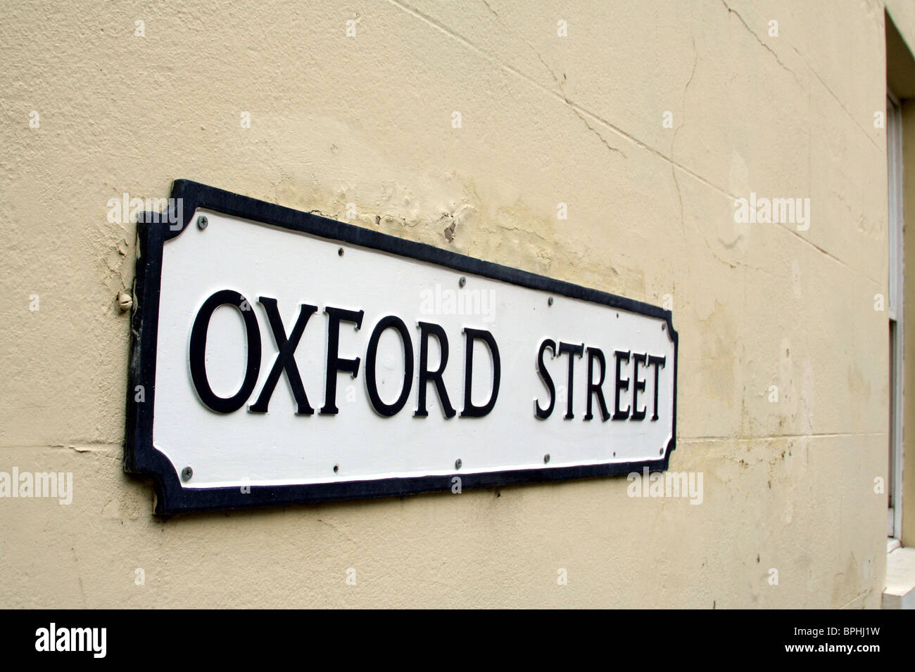 Oxford street sign hi-res stock photography and images - Alamy