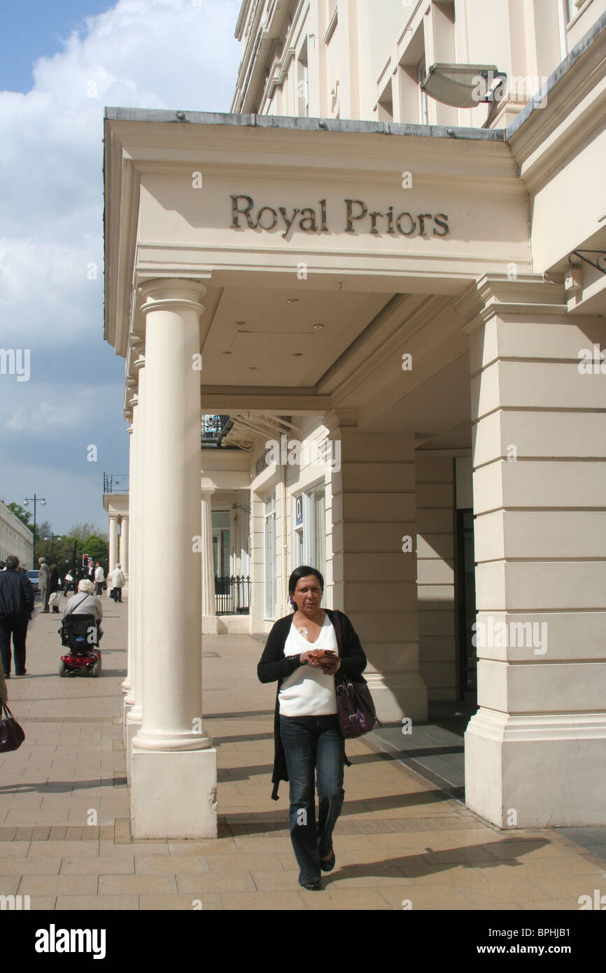 Entrance to Royal Priors shopping centre, The Parade, Royal Leamington ...