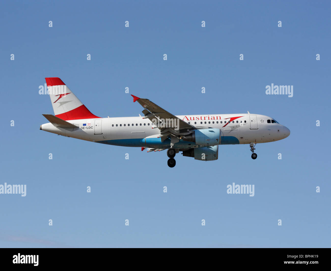 Austrian Airlines Airbus A319 Stock Photo - Alamy
