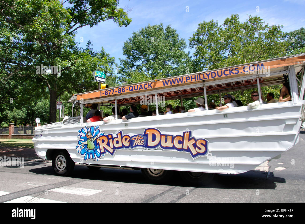 Ride the Ducks tour, Philadelphia, Pennsylvania, USA Stock Photo - Alamy