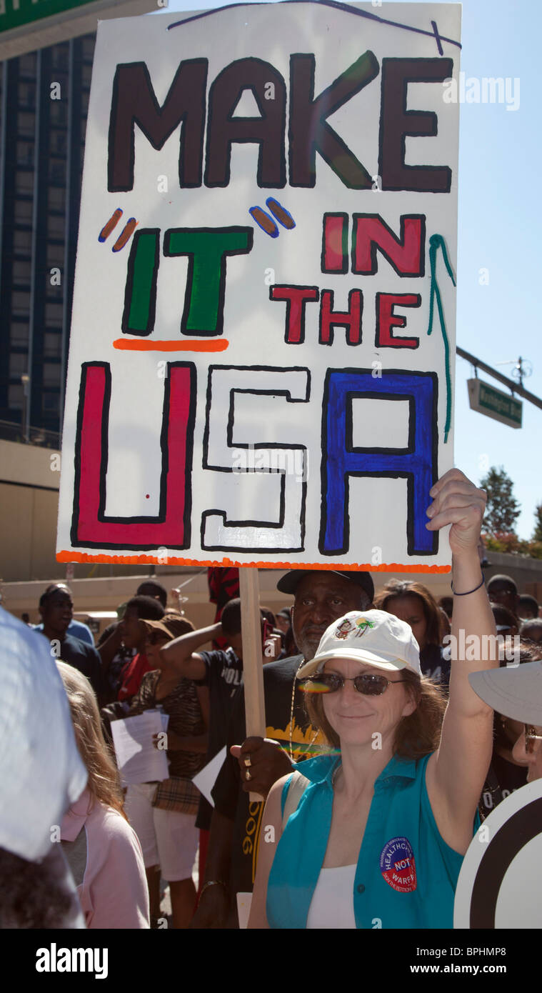 March for jobs hi-res stock photography and images - Alamy