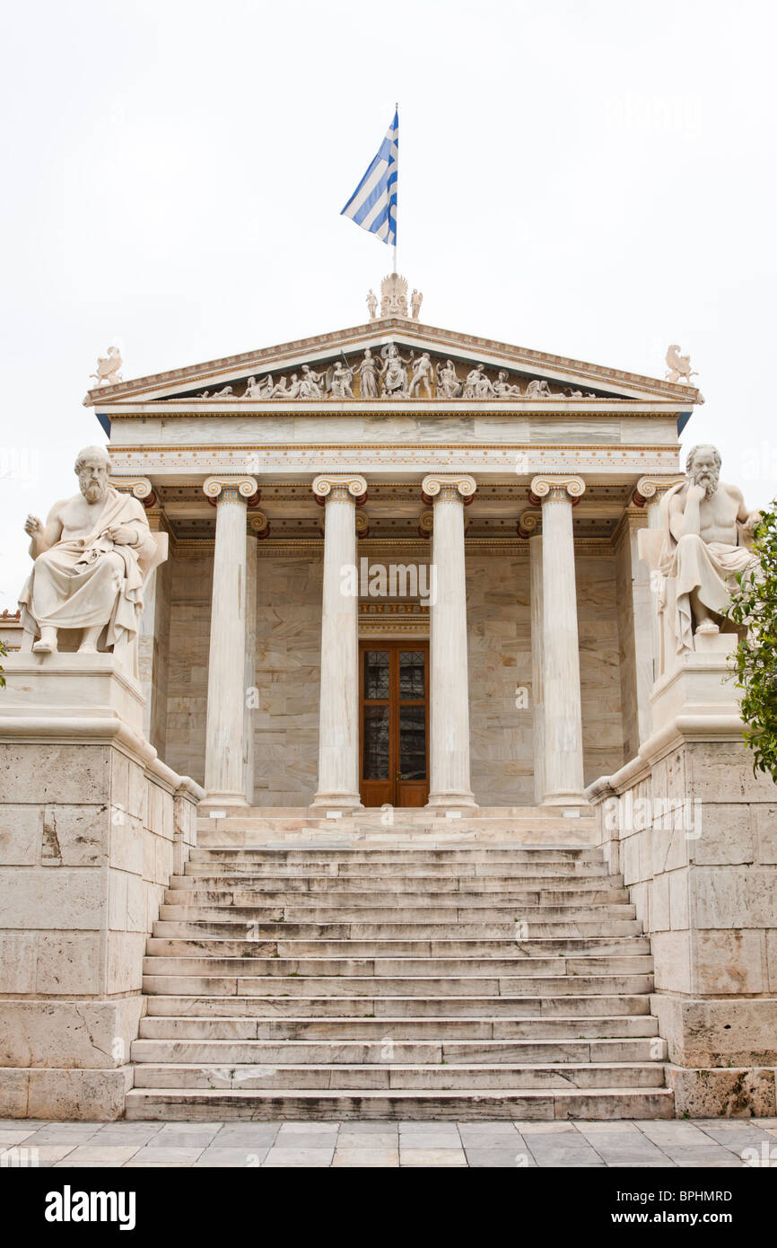 Hellenic academy in athens hi-res stock photography and images - Alamy