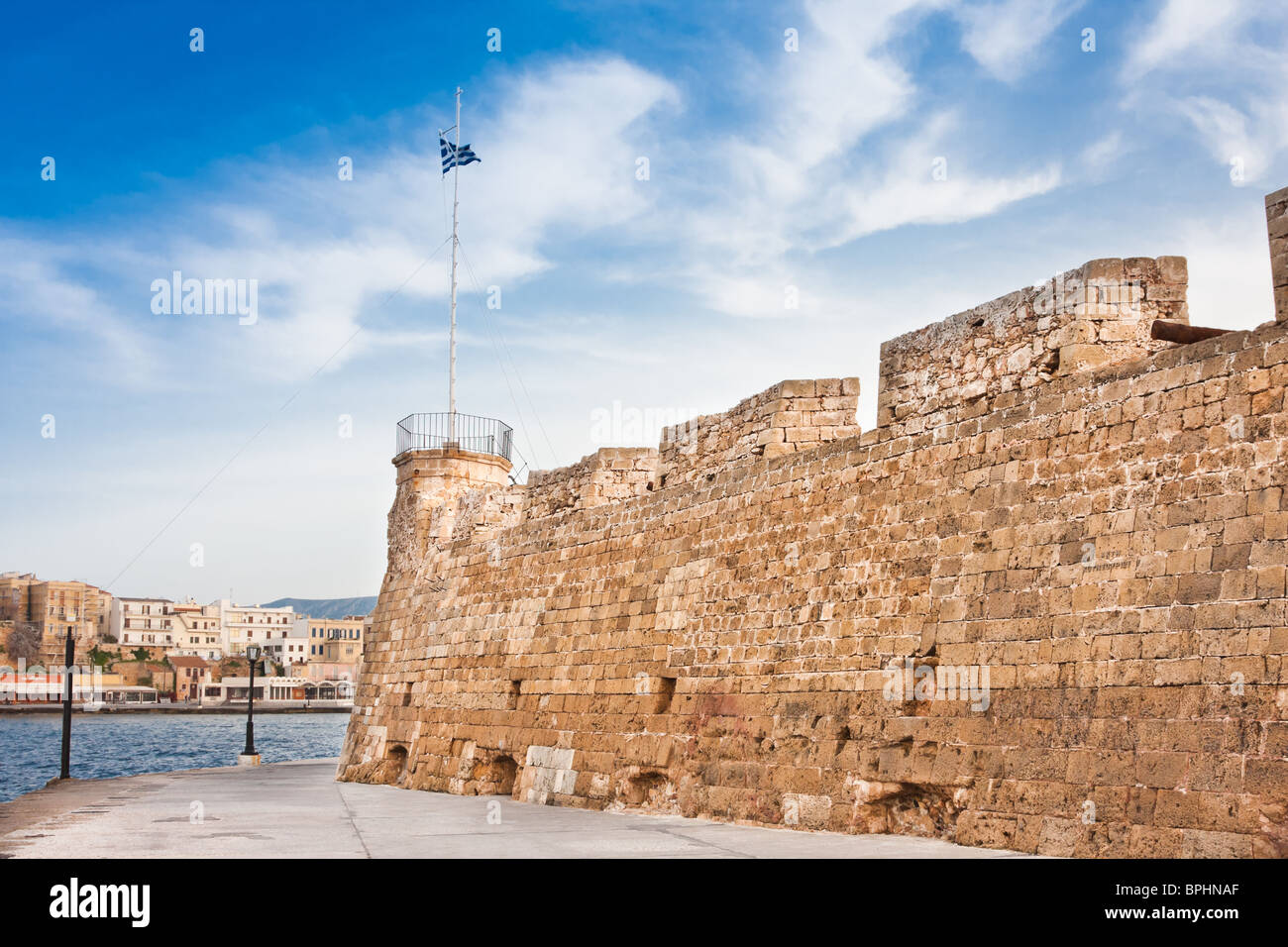 Old venetian harbour of chania hi-res stock photography and images - Alamy
