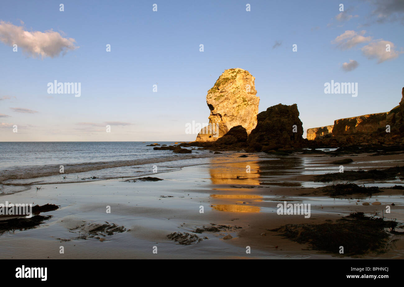 Marsden Bay at sunset Stock Photo - Alamy