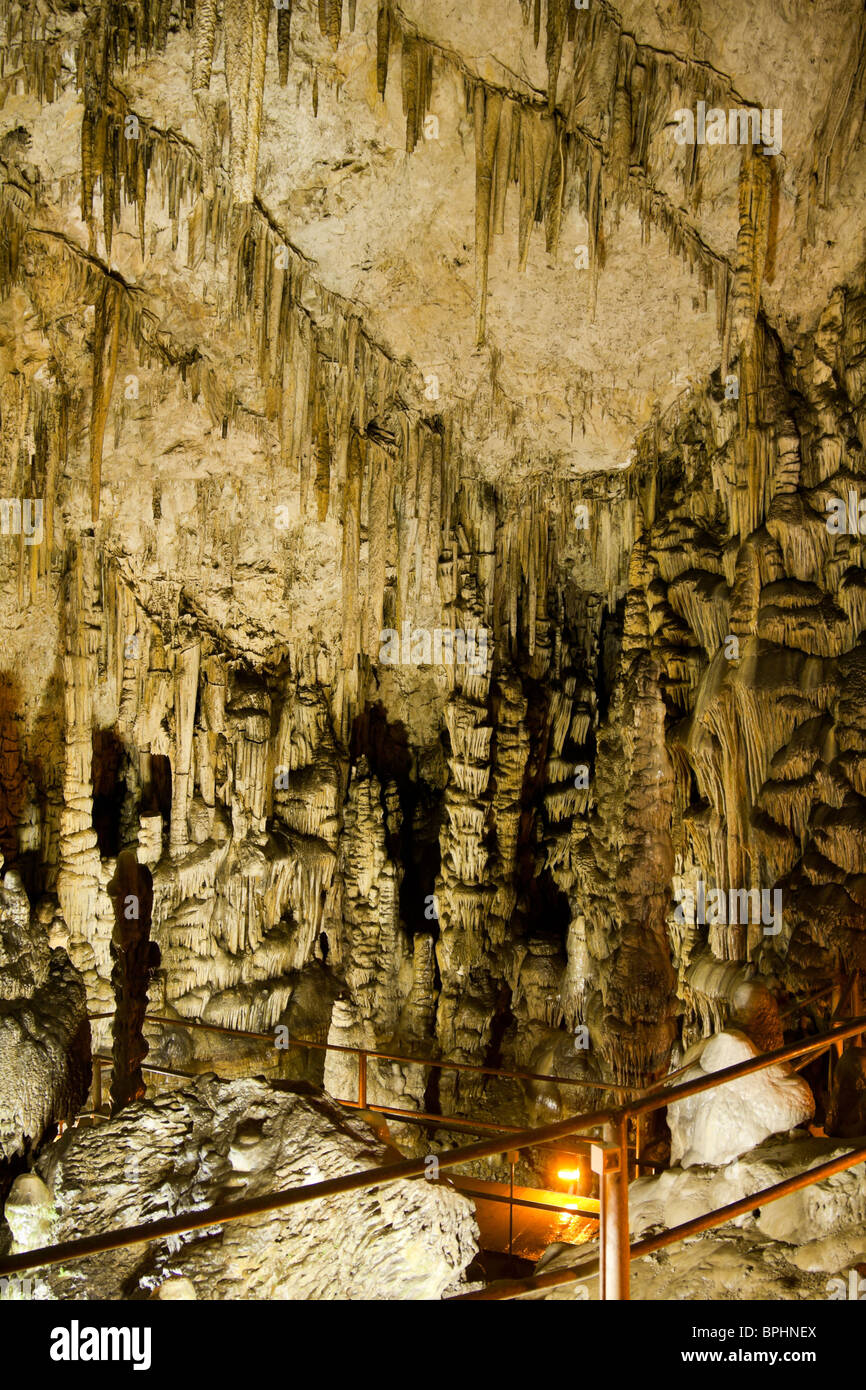 The interior of Dikteo Andron Cave(also known as birth place of Zeus ...
