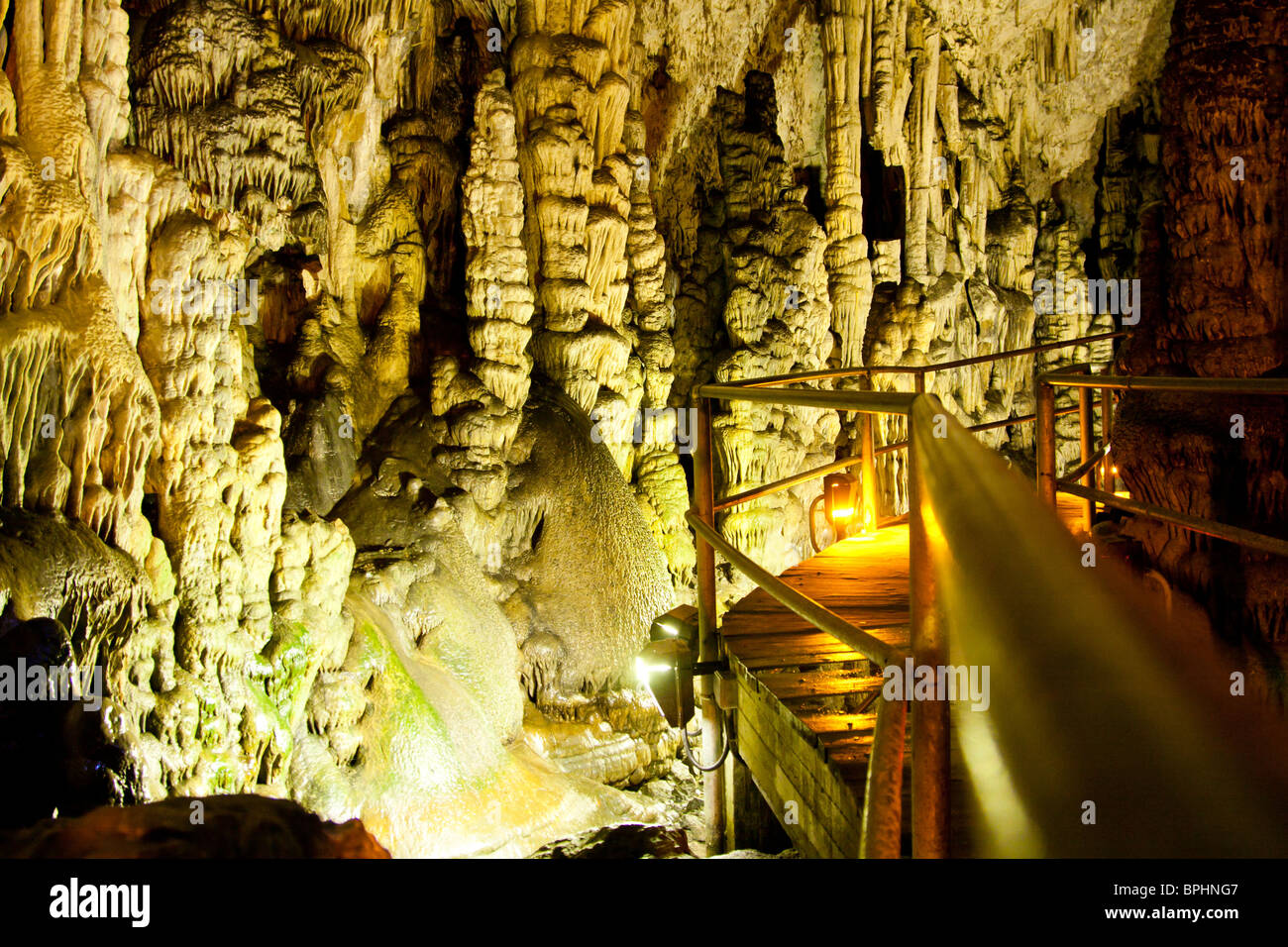 The interior of Dikteo Andron Cave(also known as birth place of Zeus ...