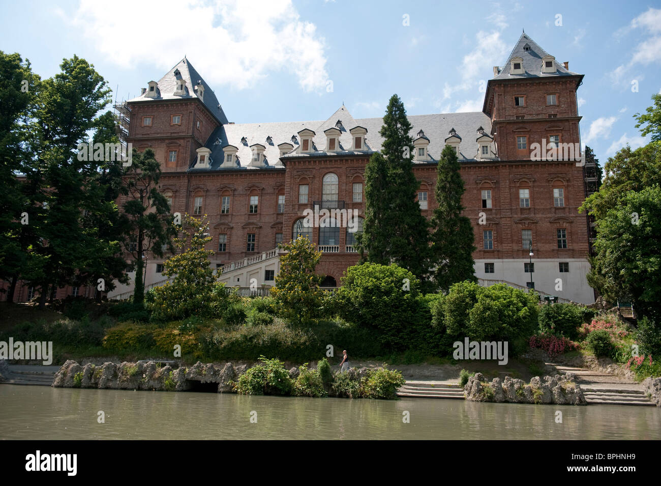 The Castle Valentino Park, Turin, Italy Stock Photo - Alamy