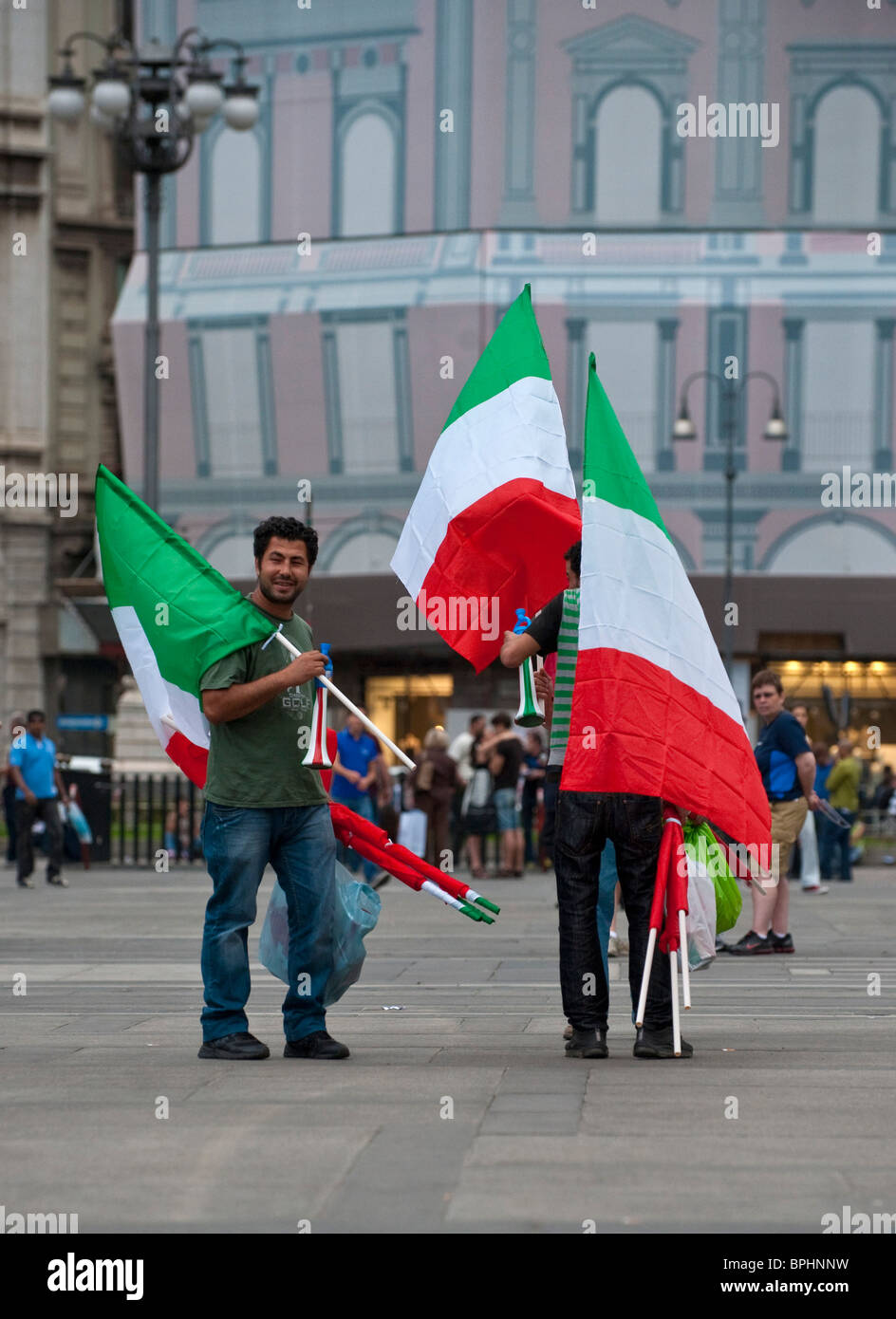 World cup flags italy hi-res stock photography and images - Alamy