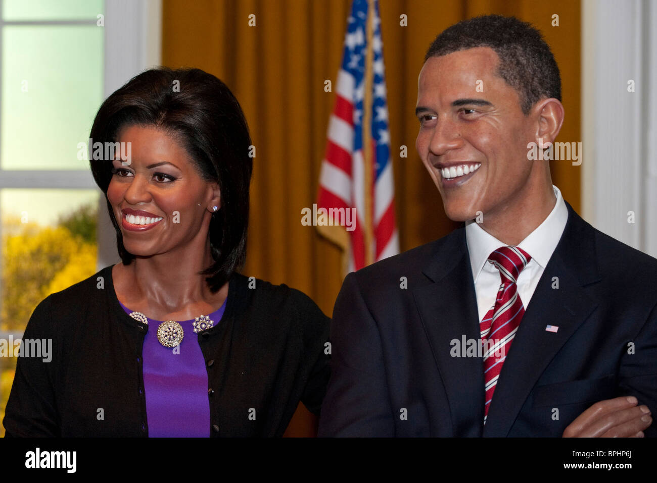 Michelle obama in oval office hi-res stock photography and images - Alamy