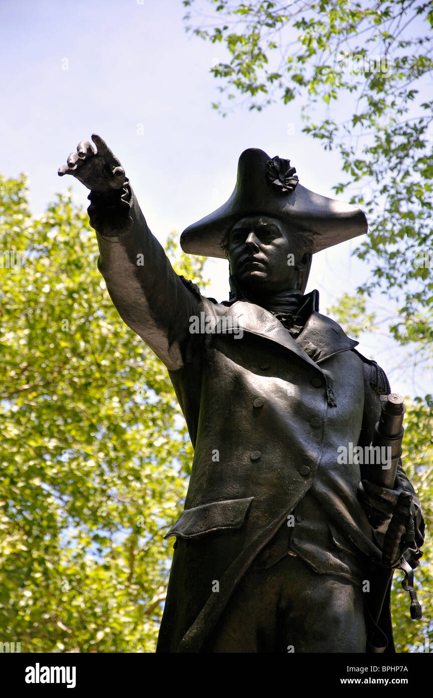 Commodore Barry statue, Philadelphia, Pennsylvania, USA Stock Photo - Alamy
