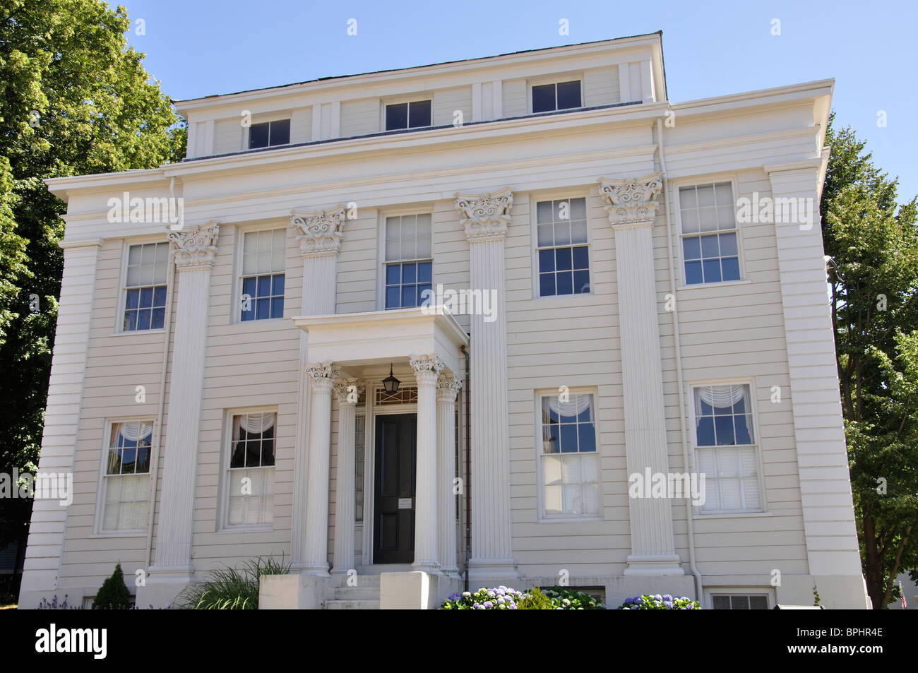 Levi Gale house Touro Synagogue, Newport, Rhode Island, USA Stock Photo ...