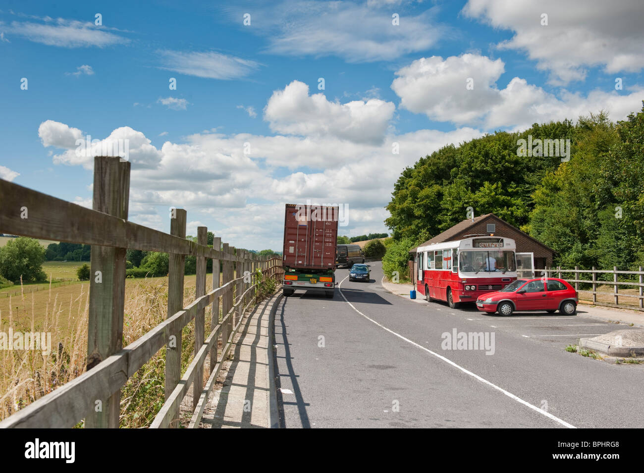Layby rest stop hi-res stock photography and images - Alamy