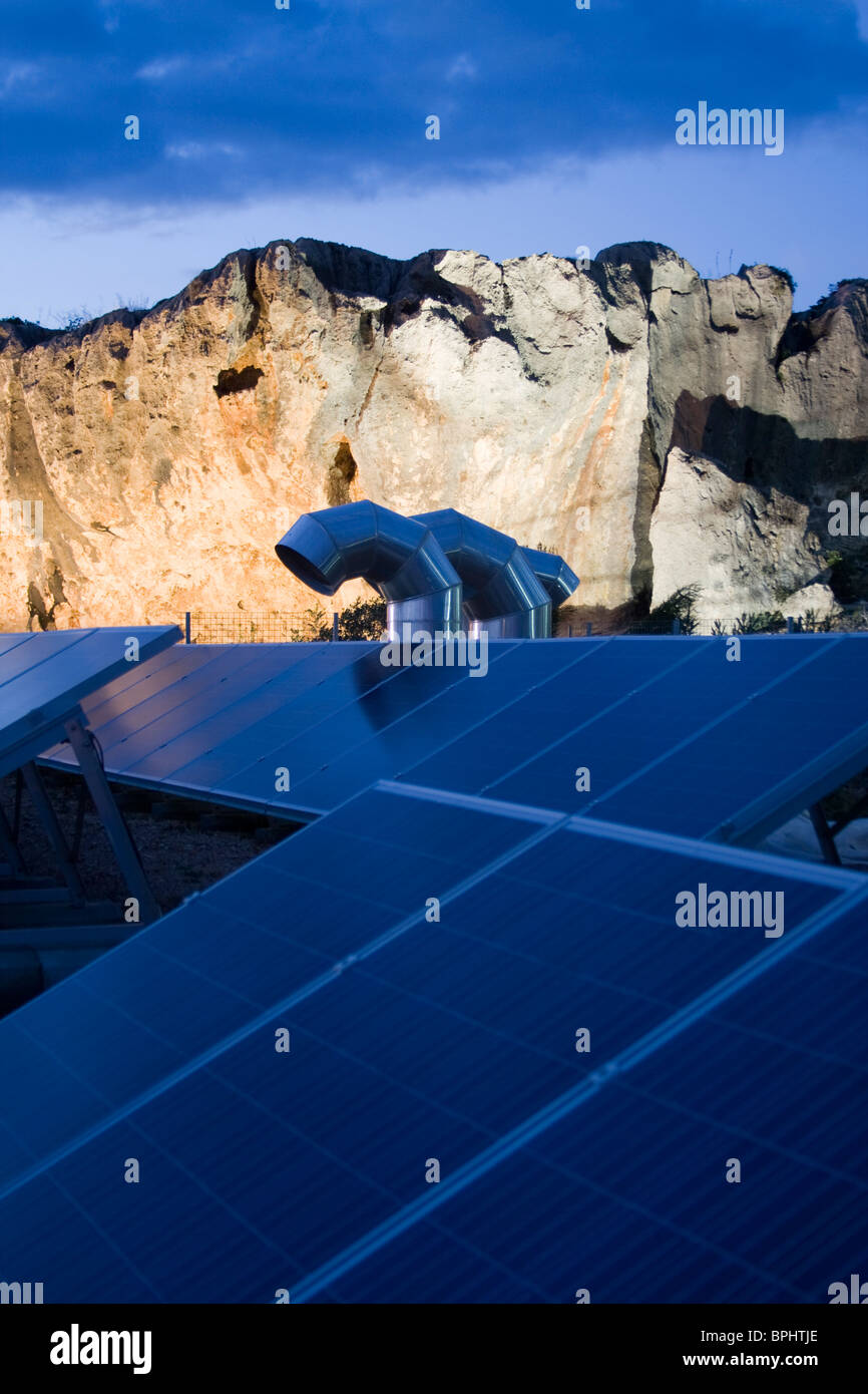 Solar Panels in Cyprus Stock Photo - Alamy