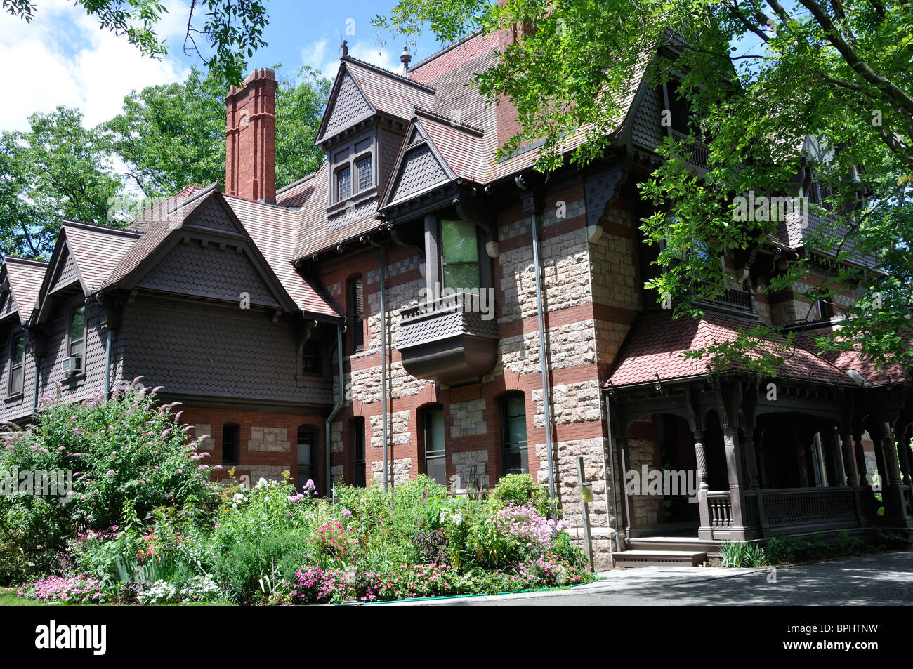 Harriet beecher stowe house hi-res stock photography and images - Alamy