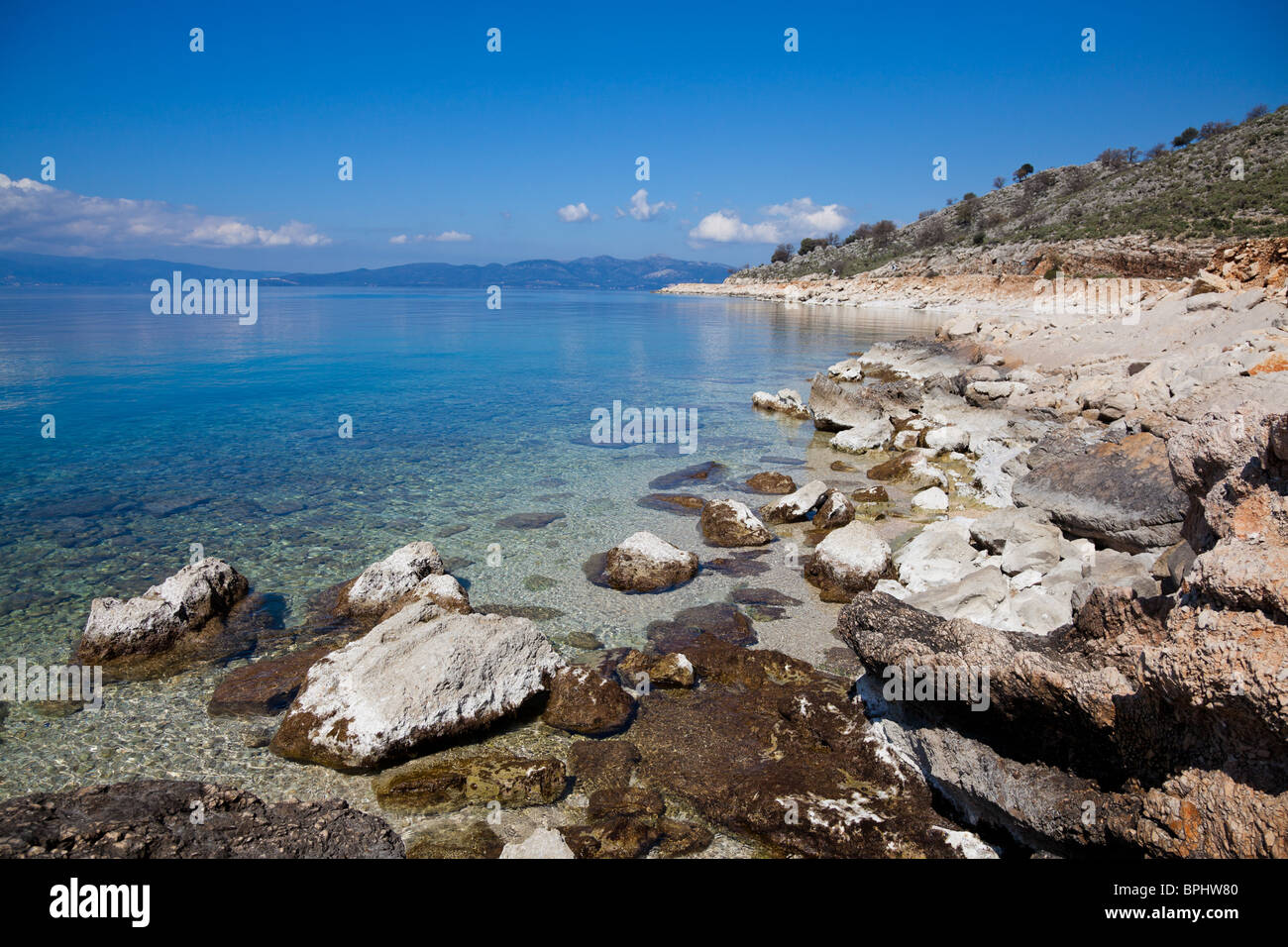 Lefkada coast hi-res stock photography and images - Alamy