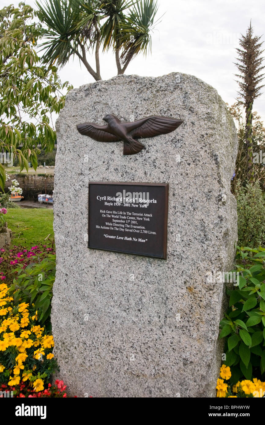 Rick rescorla monument hi-res stock photography and images - Alamy