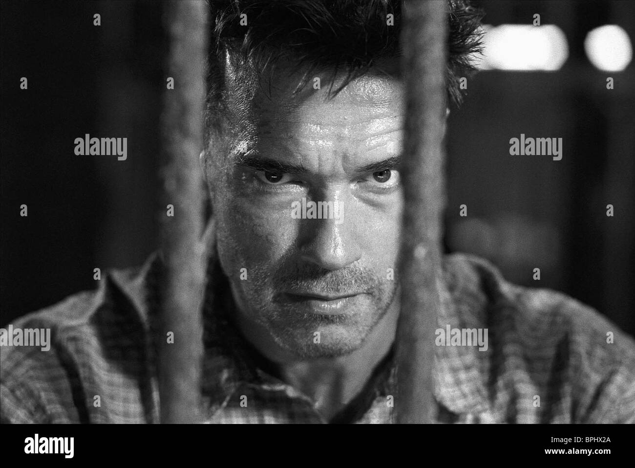 Arnold Schwarzenegger Collateral Damage 2002 Black and White Stock ... Arnold Schwarzenegger Collateral Damage 2002 Black and White Stock ...