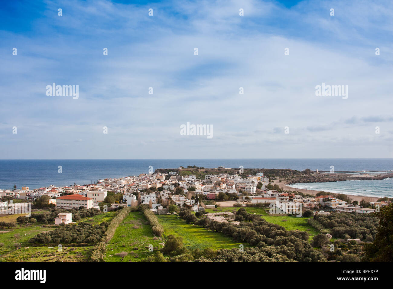 Crete aerial view hi-res stock photography and images - Alamy