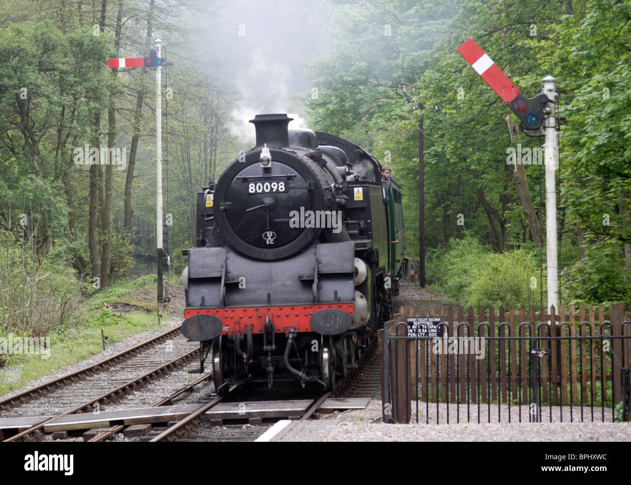 Cheddleton light railway Stock Photo - Alamy