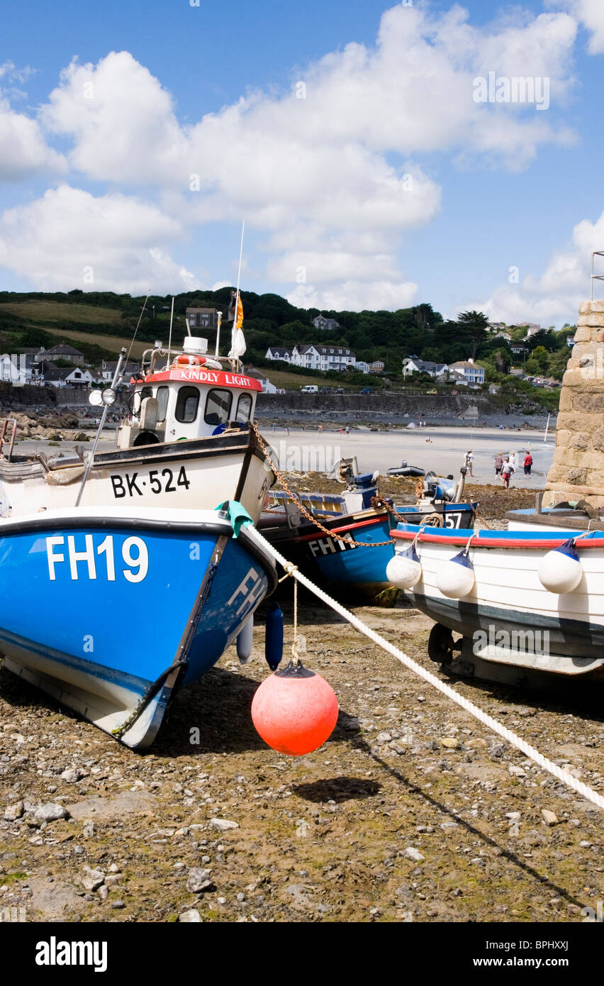 Coverack The Lizard Peninsula Cornwall England UK Stock Photo - Alamy