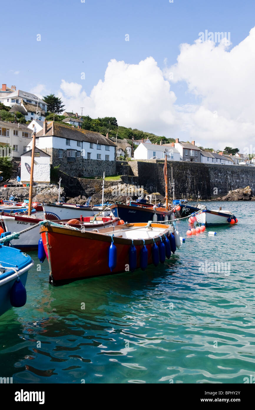 Coverack The Lizard Peninsula Cornwall England UK Stock Photo - Alamy