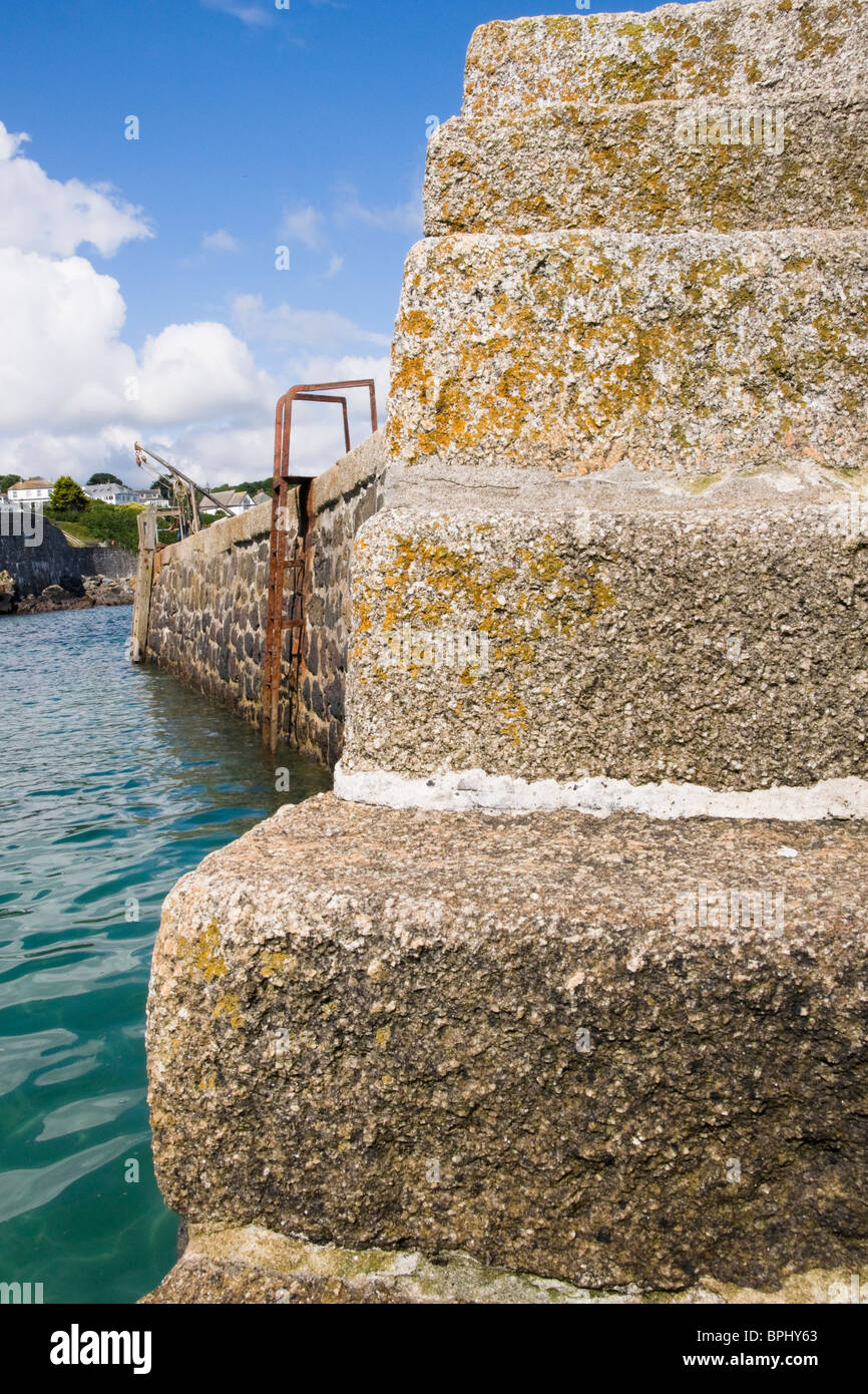 Coverack The Lizard Peninsula Cornwall England UK Stock Photo - Alamy